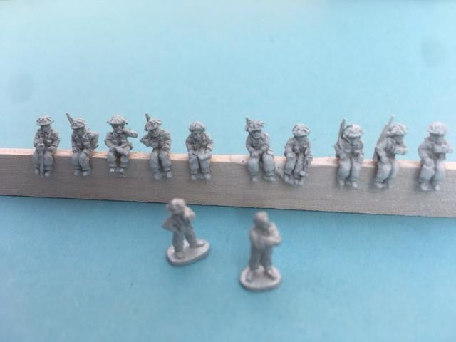 British Infantry Tank Riders. – Arrowhead Miniatures