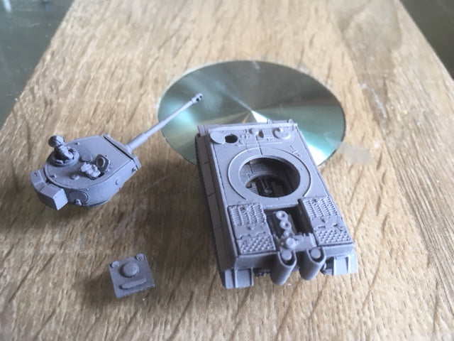 GT-117 Tiger 1 - mid production version. – Arrowhead Miniatures